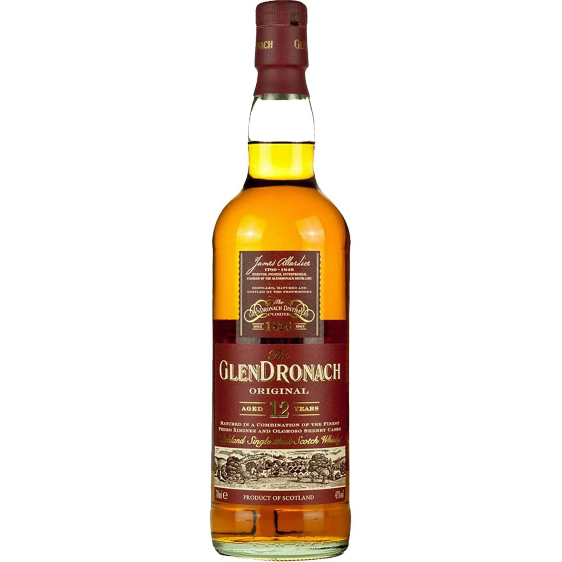 GlenDronach 12 Years Single Malt – King's Wine Cellar
